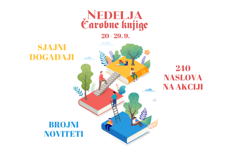 Čarobna knjiga - Online knjižara - POČELA JE NEDELJA ČAROBNE KNJIGE!